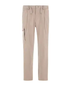 Herno Stretch Cotton Resort Trousers - Chantilly