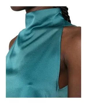 FORTE_FORTE High-neck Sleeveless Top