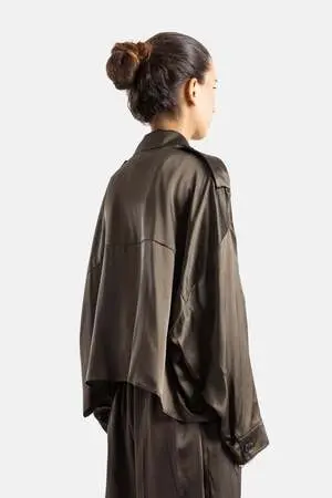 Khaite Long-sleeved Shirt With Lapel Collar - No