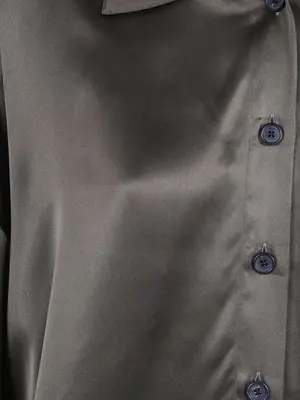 Khaite Long-sleeved Shirt With Lapel Collar - No