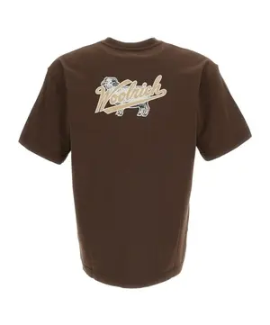 Woolrich Logo Printed Crewneck T-shirt