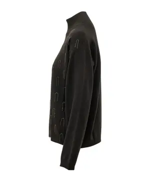 Fabiana Filippi Embellished Mock-neck Knitted Jumper
