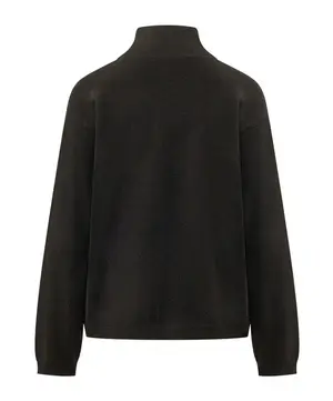 Fabiana Filippi Embellished Mock-neck Knitted Jumper