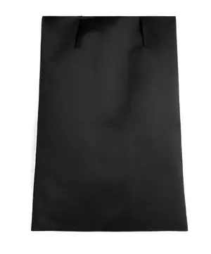 TOTEME Duchess Satin Pencil Skirt - Black