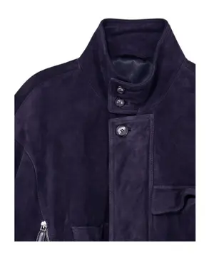 Giorgio Armani Button-up High Neck Coat