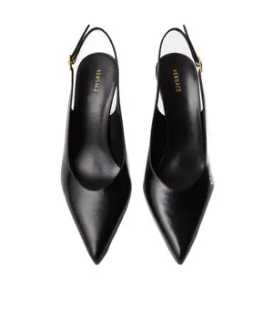 Versace Pointed Slingback Pumps