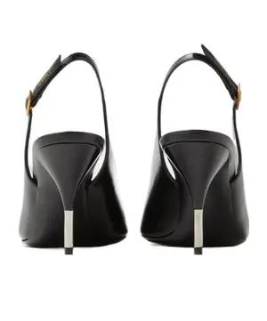 Versace Pointed Slingback Pumps
