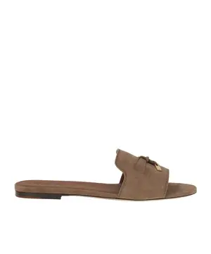 Loro Piana Summer Charms Flat Sandals