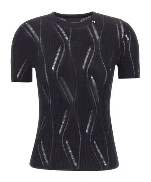 Liu Jo Crew-neck Sweater - Navy