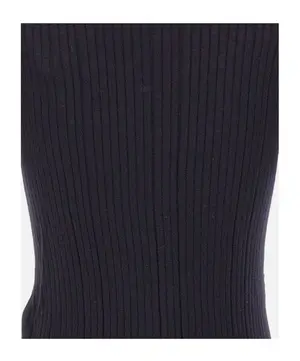 Liu Jo Cut-out Ribbed-knit T-shirt