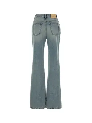 Alexander McQueen Embellished Straight-leg Jeans