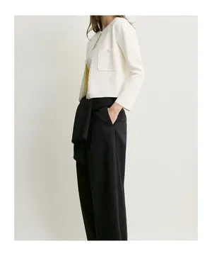 TOTEME Compact-knit Pocket Detail Cardigan