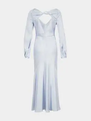 Gabriela Hearst Peyton Maxi Dress - Blue