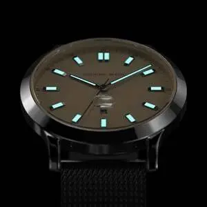 Lilienthal Berlin Huxley Ii Sandbeige Mesh Silver