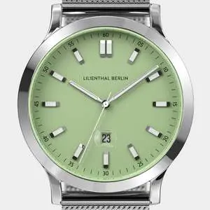 Lilienthal Berlin Huxley Ii Stainless Steel Mesh Watch