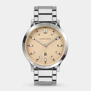 Lilienthal Berlin Huxley Ii Stainless Steel Watch - Beige