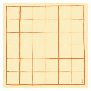 SQUAÏR Atelier Tailor's Chalk Cotton Bandana - Yellow