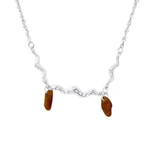 GLASSTYK Kokosbølge Necklace