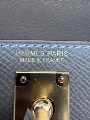 Hermès Mini Kelly Etoupe Epsom Gold Hardware