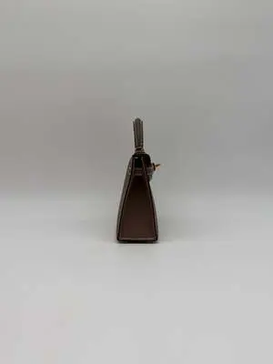 Hermès Mini Kelly Etoupe Epsom Gold Hardware