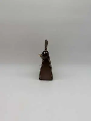 Hermès Mini Kelly Etoupe Epsom Gold Hardware