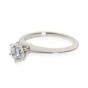 Tiffany & Co. 0.96 Ct Round Brilliant Diamond Engagement Ring