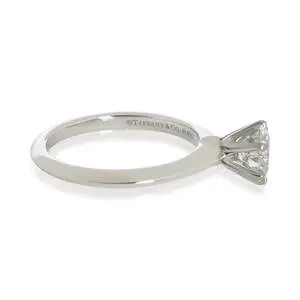 Tiffany & Co. 0.96 Ct Round Brilliant Diamond Engagement Ring