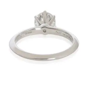 Tiffany & Co. 0.96 Ct Round Brilliant Diamond Engagement Ring