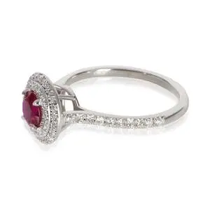 Tiffany & Co. Ruby And Diamond Soleste Ring
