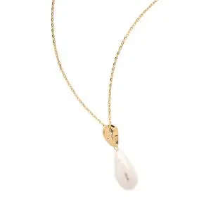 EMMA HOLLAND JEWELLERY Gold And Pearl Pendant Necklace - Gold/white