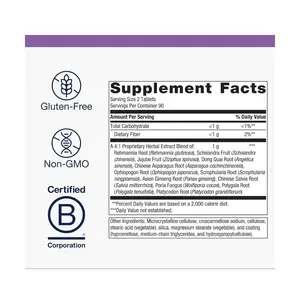 METAGENICS Serenagen Supplement Herbal Stress Management With Asian Ginseng And Chinese Herbs - No Color