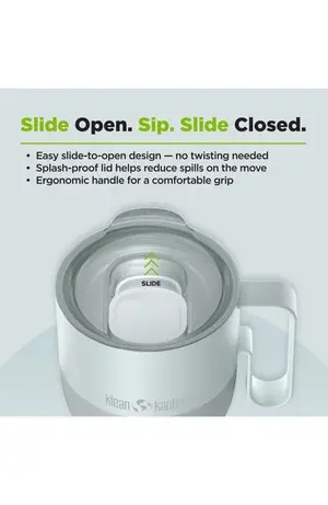 KLEAN KANTEEN 12oz Rise Mug With Slide Lid