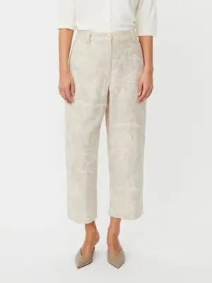 MASAI COPENHAGEN Embroidered Cropped Trousers