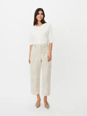 MASAI COPENHAGEN Embroidered Cropped Trousers