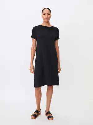 MASAI COPENHAGEN Manyvi Short Sleeve Jersey Dress - Black