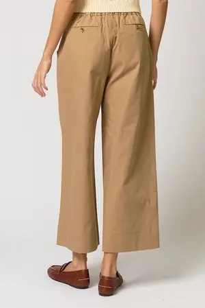 Central Park West Dean Straight Leg Button Pant