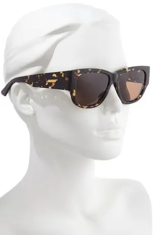 Bottega Veneta 55mm Cateye Sunglasses