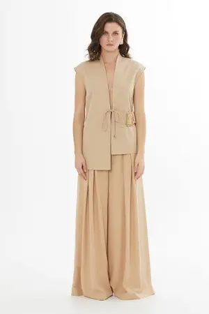 GIZIA Buckle Detail Vest