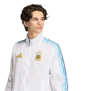 Adidas Argentina National Team 2026 Home Full-zip Game Day Anthem Jacket - White