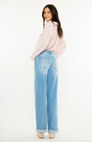 KANCAN Nina 90s Low Rise Loose Baggy Jeans