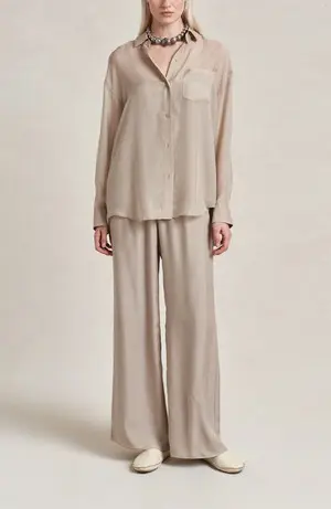LA LIGNE Freya Shirt - Beige