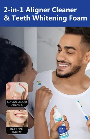 MYSMILE 2-in-1 Aligner Cleaner & Ning Foam