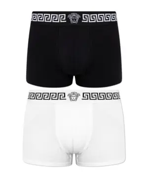 Versace Greca-border Two-pack Briefs