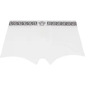 Versace Greca-border Two-pack Briefs - Black