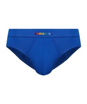 Dsquared2 Logo Briefs - Blue