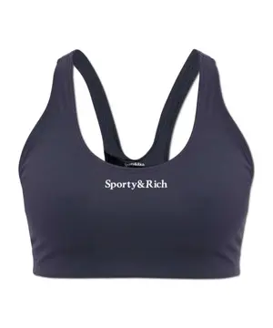 SPORTY  RICH Sleeveless Top - Black