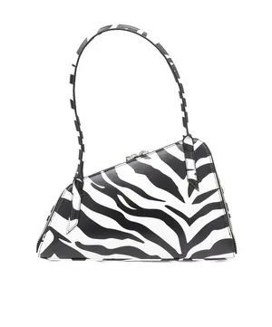 Attico Sunrise Zip-up Shoulder Bag