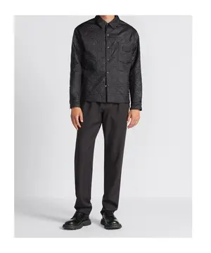 Dior Logo Patch Long-sleeved Jacket