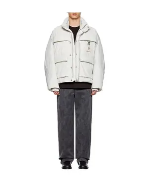 WOOYOUNGMI Long-sleeved Zipper Down Jacket