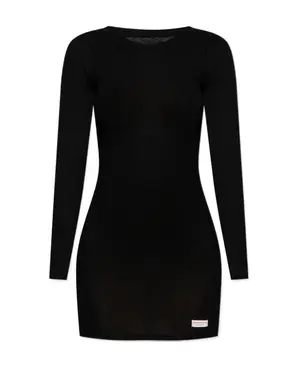 Alexander Wang Long-sleeved Dress - Black